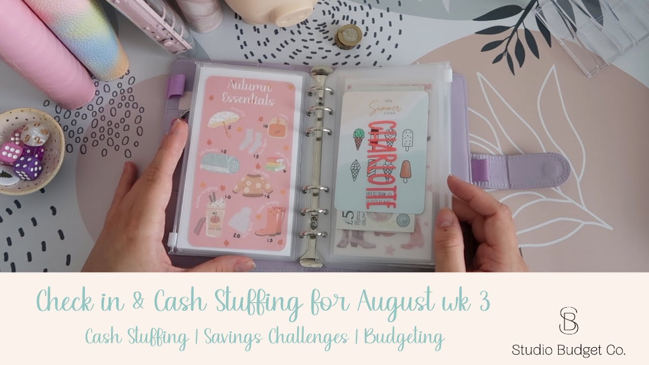 Check In & Cash Stuffing For Week 3 | Cash Stuffer - YouTube