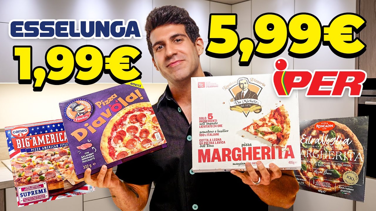 LA MIGLIOR PIZZA SURGELATA - ESSELUNGA VS IPER - YouTube