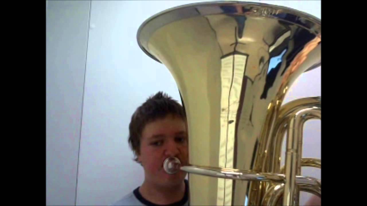 Raider Tuba Nerd Plays CALL ME MAYBE-CRJ - YouTube