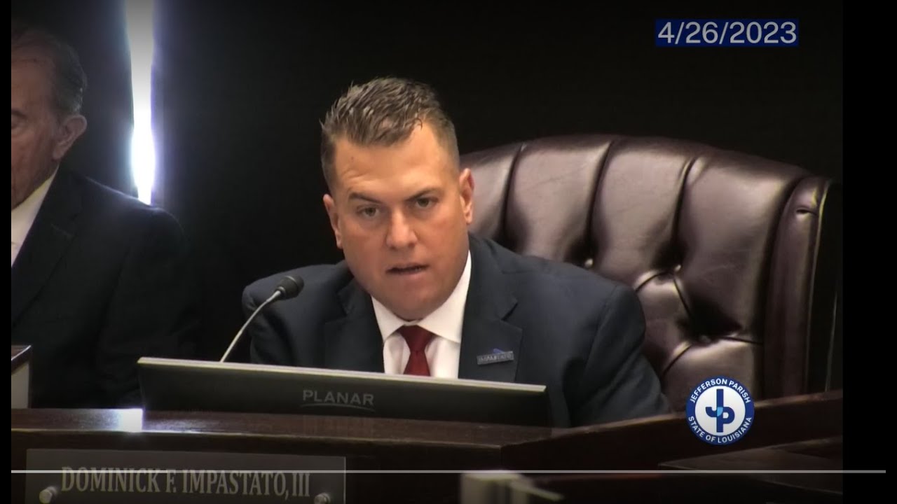 Councilman Impastato Concerns for a Jefferson Parish Homeless Shelter ...