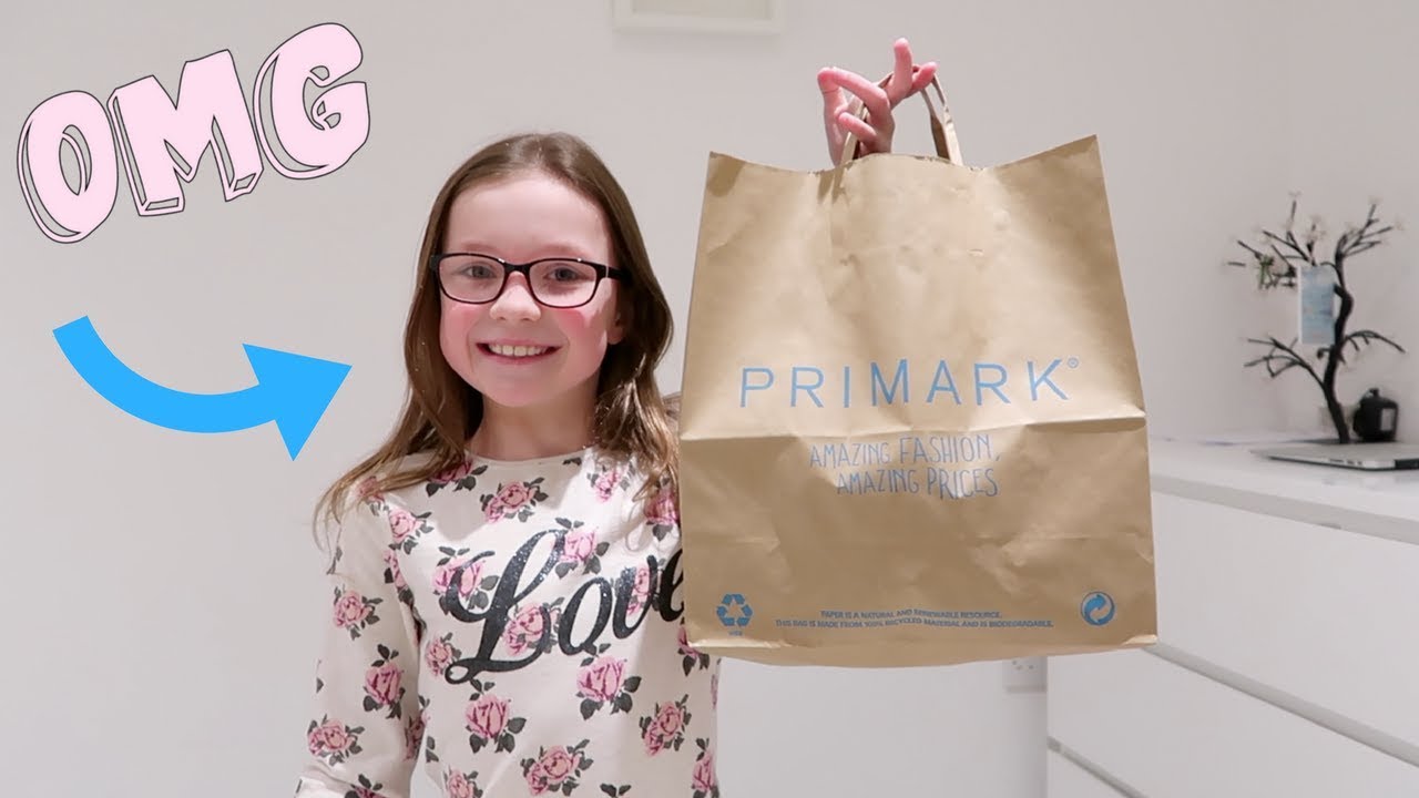 KIDS PRIMARK HAUL AND TRY ON! FAMILY VLOG - YouTube