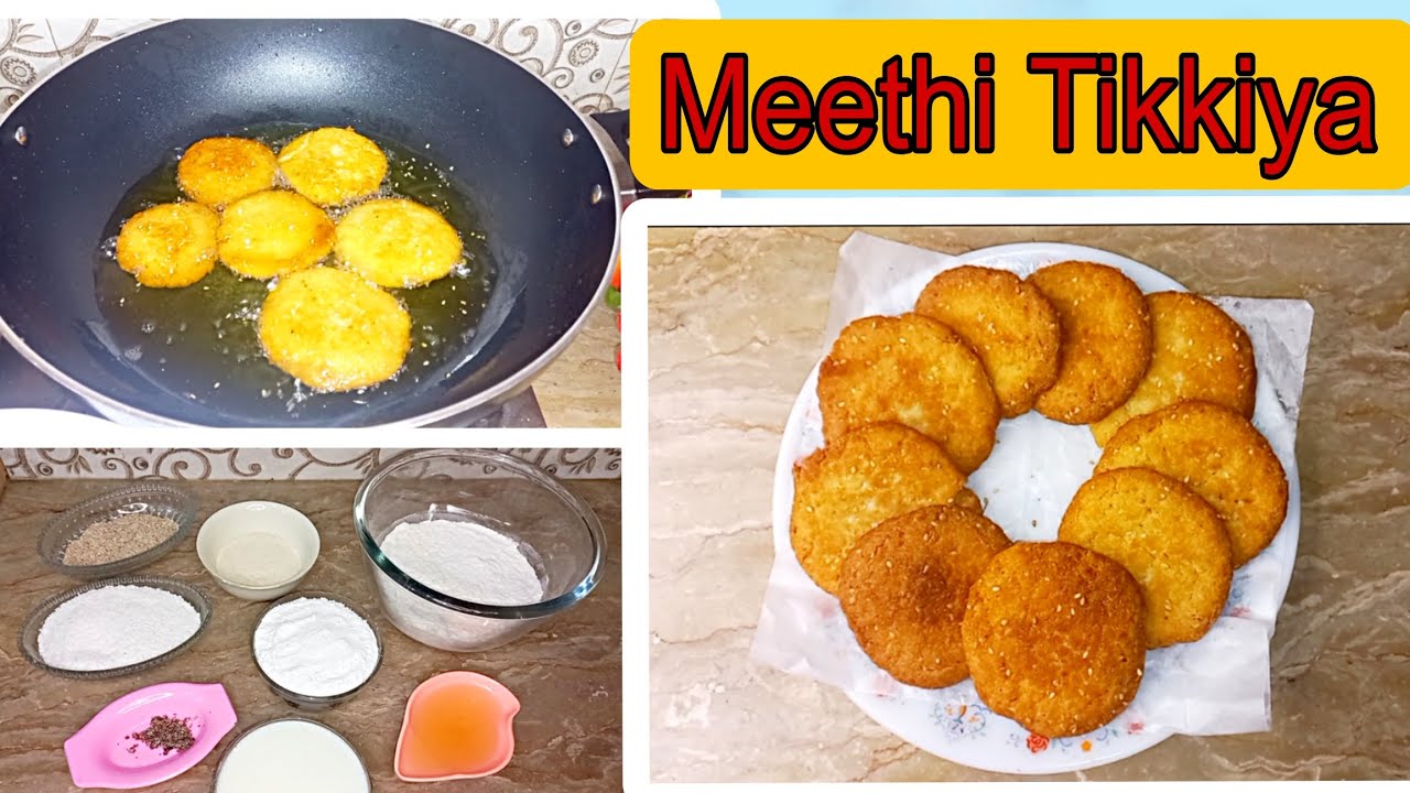 Kunday Meethi Tikiyan|Easy method to make Meethi tikiyan - YouTube