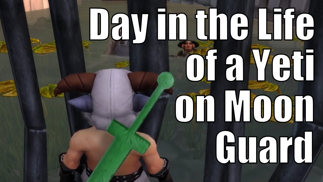 Day in the Life of a Yeti on Moon Guard - WoW RP: On Vacation on Moon ...