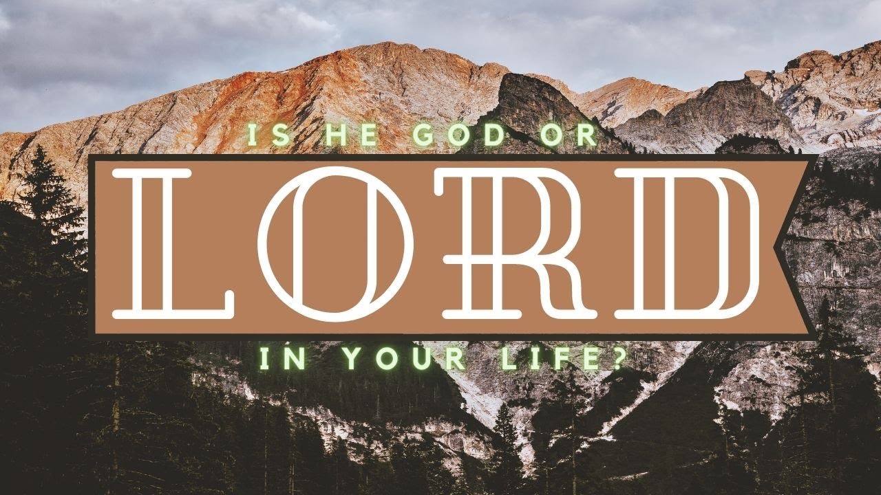 Is He God Or Lord God In Your Life? - Minister Daniel Williams - YouTube