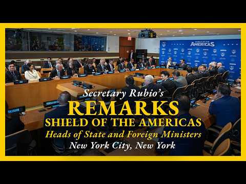 Secretary Rubio meets with Shield of the Americas heads of state and foreign ministers