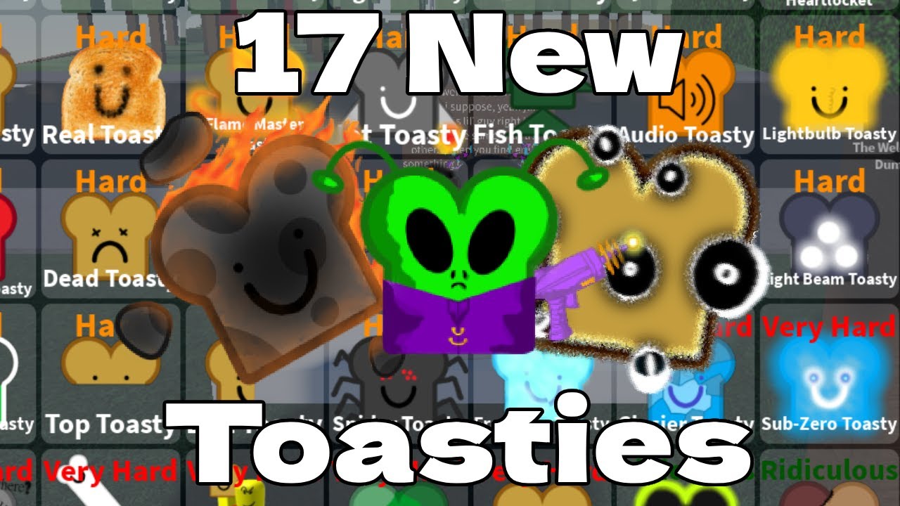 [UPDATED] Guide To Finding The NEW 17 Toasties In Roblox Find The ...
