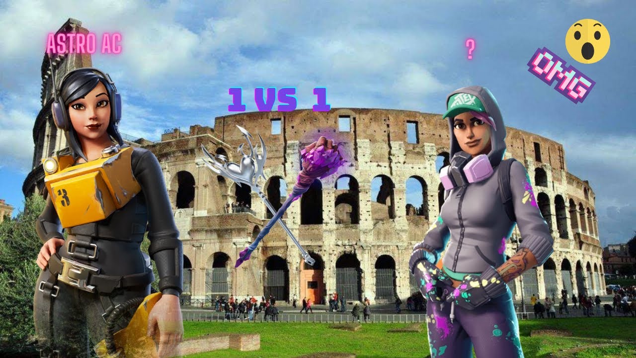 on team up et s'affronte dans l'arène sur fortnite! - YouTube