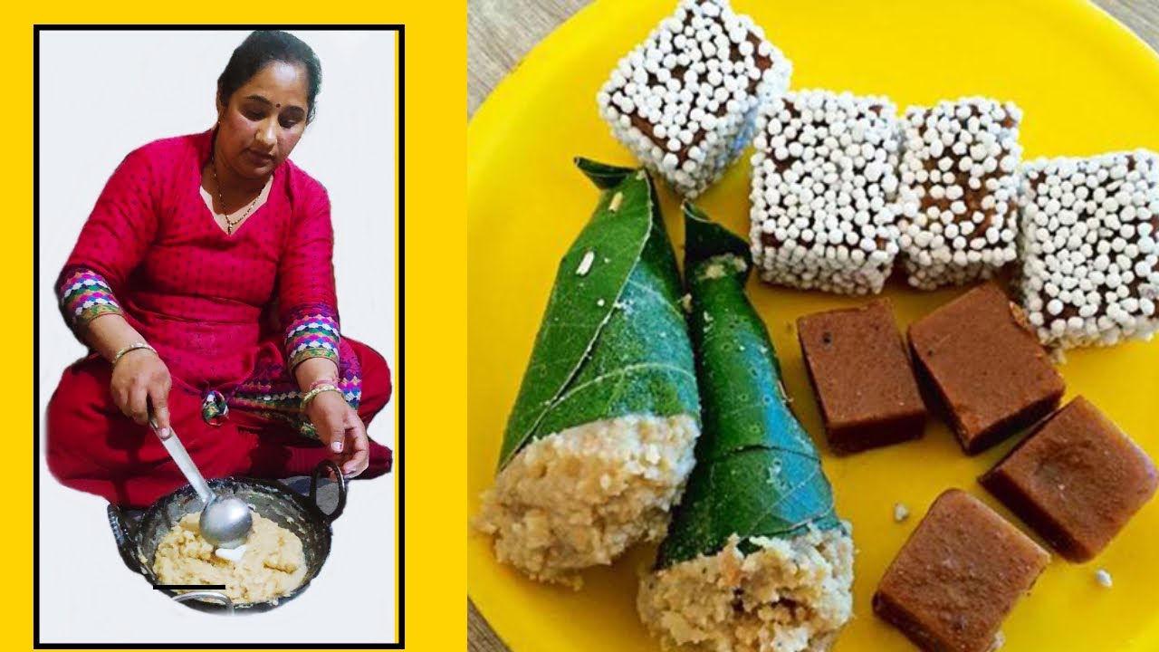 Pahadi Sweet Dish | Pahadi Halwa | Kanku (Gulthya) | Uttarakhand Food ...