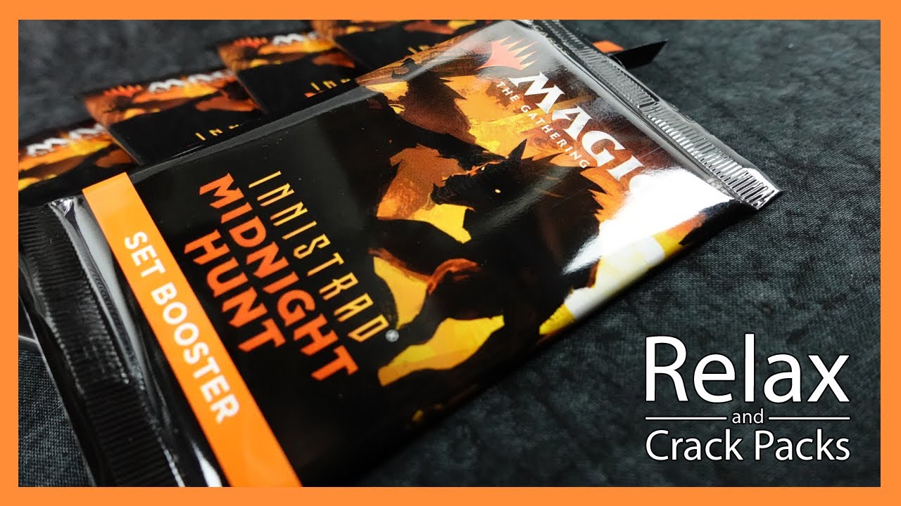 ASMR MTG - Midnight Hunt Set pack Opening 2 - MTG Relax and Crack Packs ...