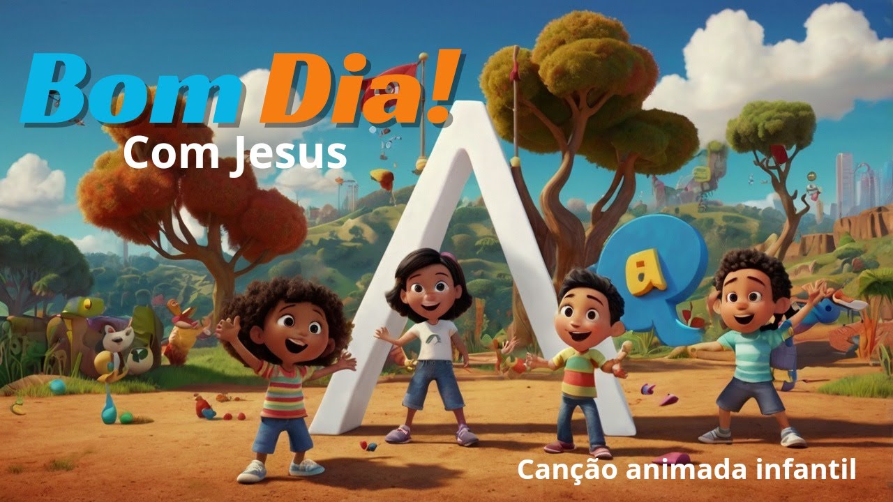 😃 MÚSICA INFANTIL - "Bom Dia com Jesus - Canção Infantil Animada para ...