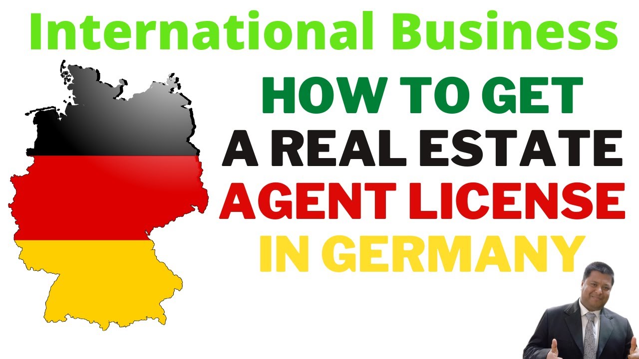 International business| How to become a real estate agent in Germany ...