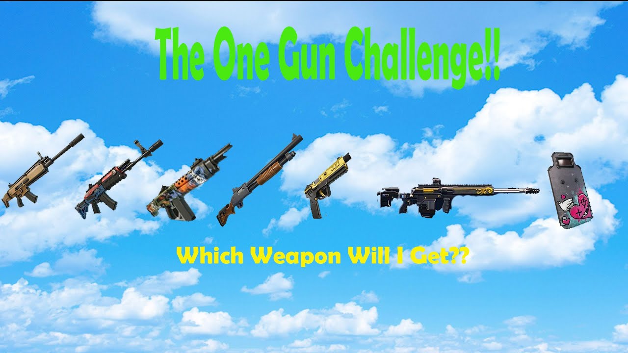 The One Gun Only Challenge!! - YouTube