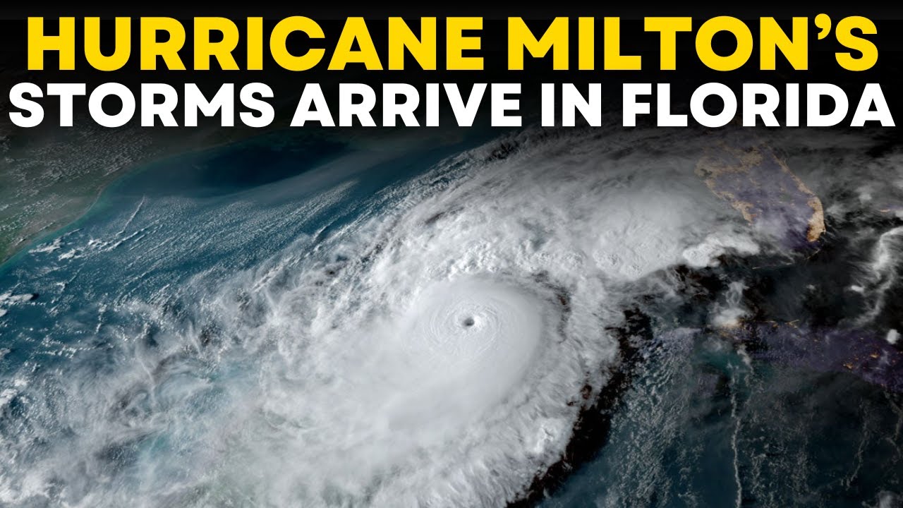 Hurricane Milton LIVE Tracking: Hurricane Milton Hits Florida ...