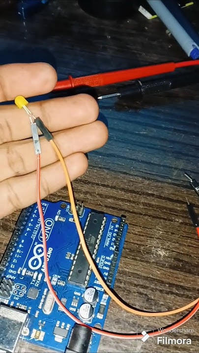 How to make Arduino UNO blinking led project Arduino UNO basic#arduino#subscribe#electronic ...