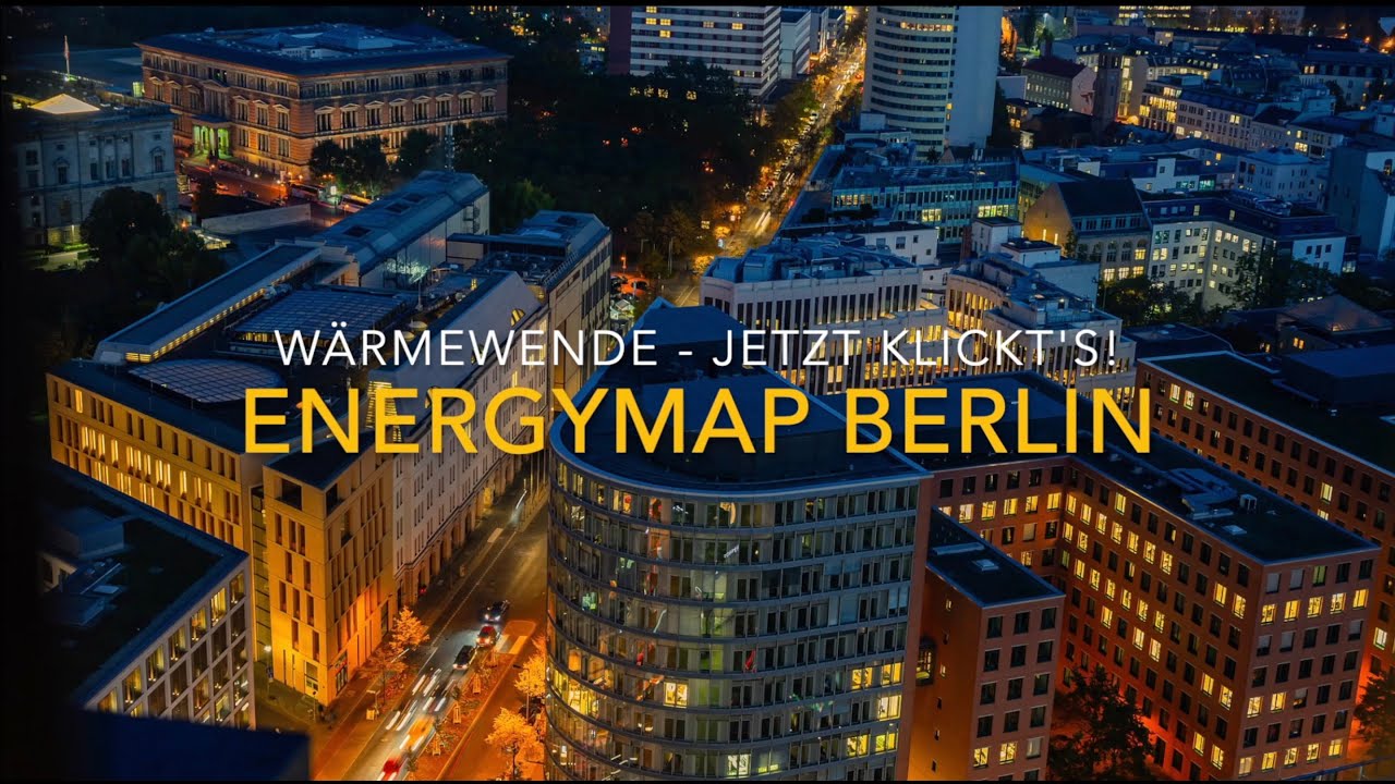 EnergyMap Berlin - Digitales Heizwärmekataster für die kommunale Wärmeplanung - YouTube
