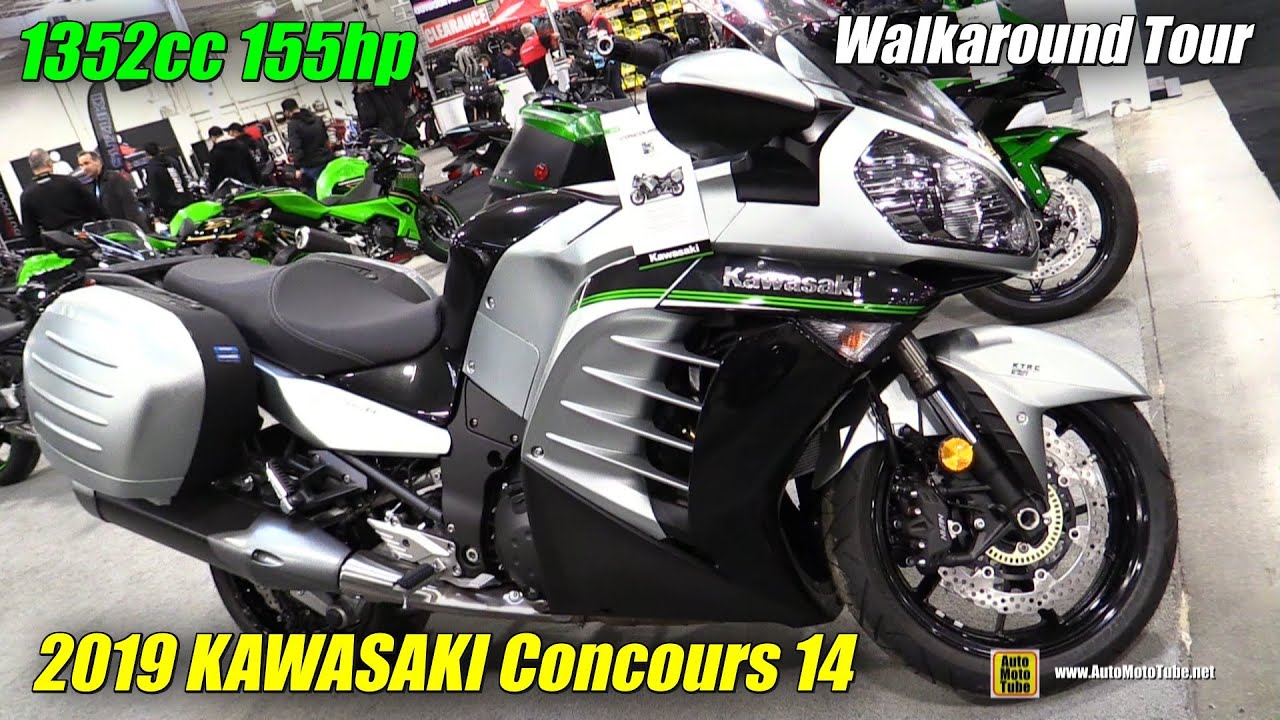 2019 Kawasaki Concours 14 - Walkaround - 2020 Toronto Motorcycle ...