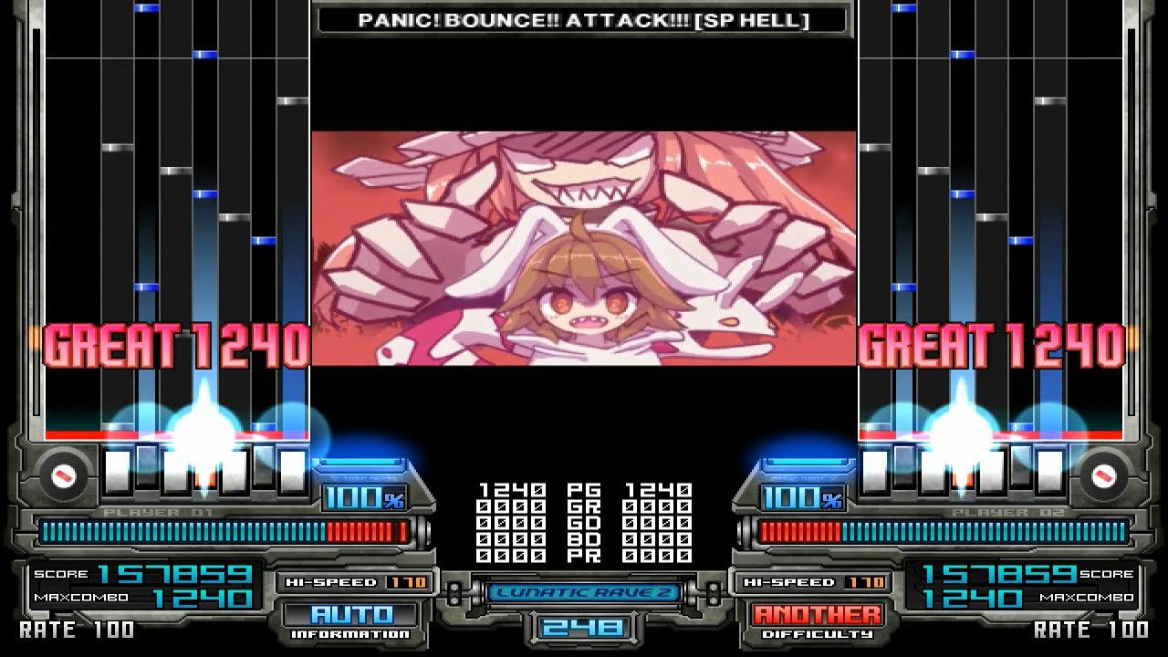 [BMS] PANIC! BOUNCE!! ATTACK!!! / ptar124 BGA: Yumemochi - YouTube