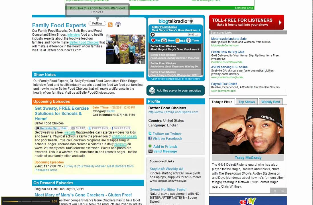 Add Slideshow or Video to Blog Talk Radio - YouTube