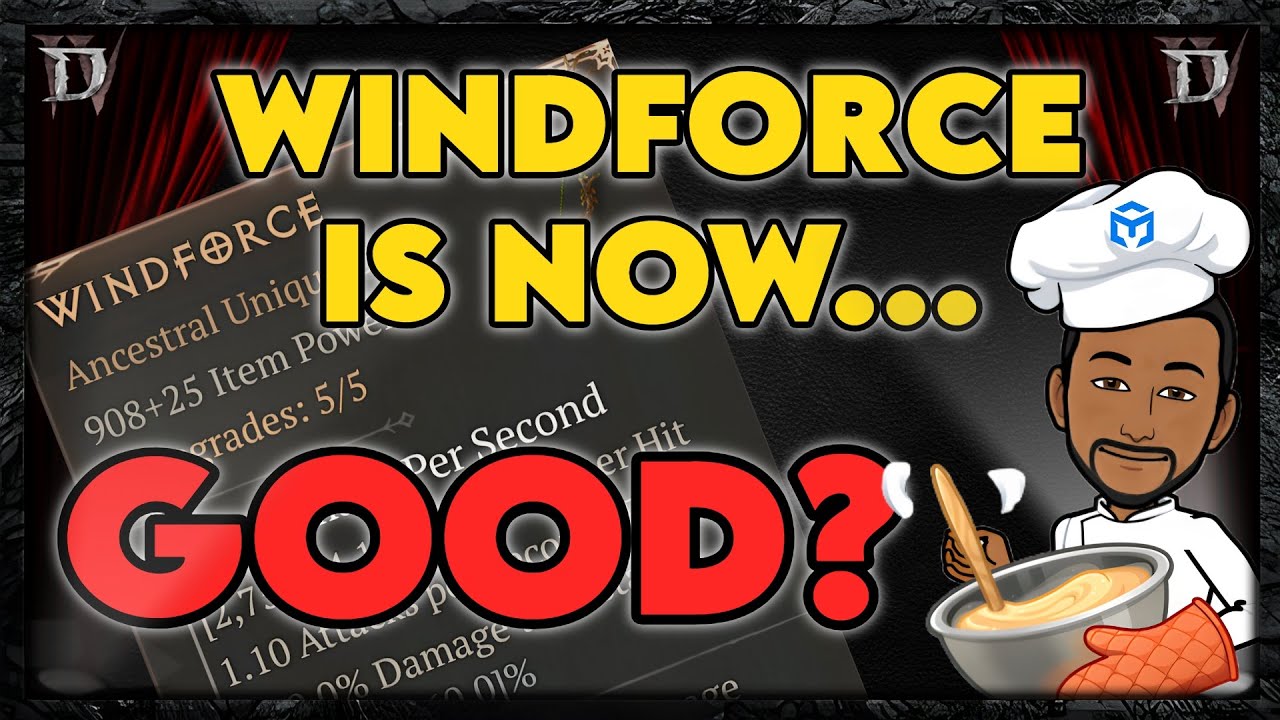 Rogue's Windforce Bow Unique finally has a use! Maybe a BiS scenario ...