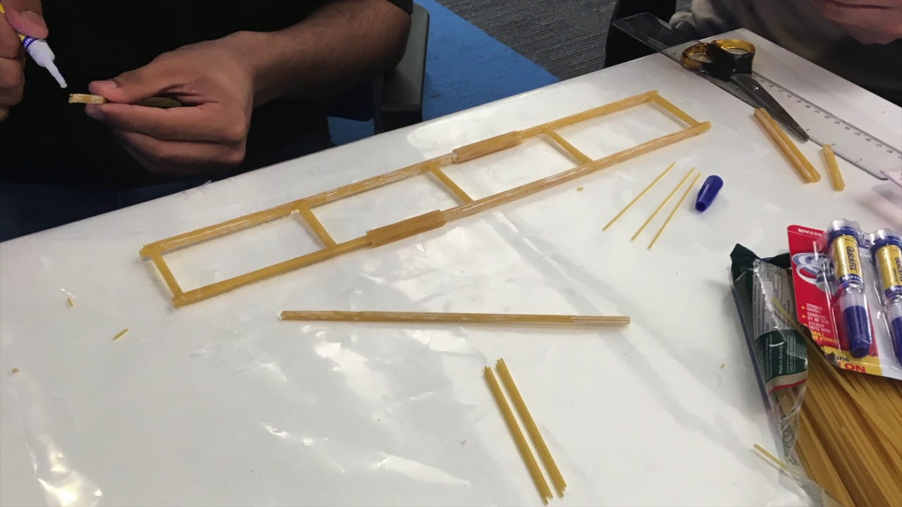 Structures 1 - Spaghetti Bridge Assignment - YouTube