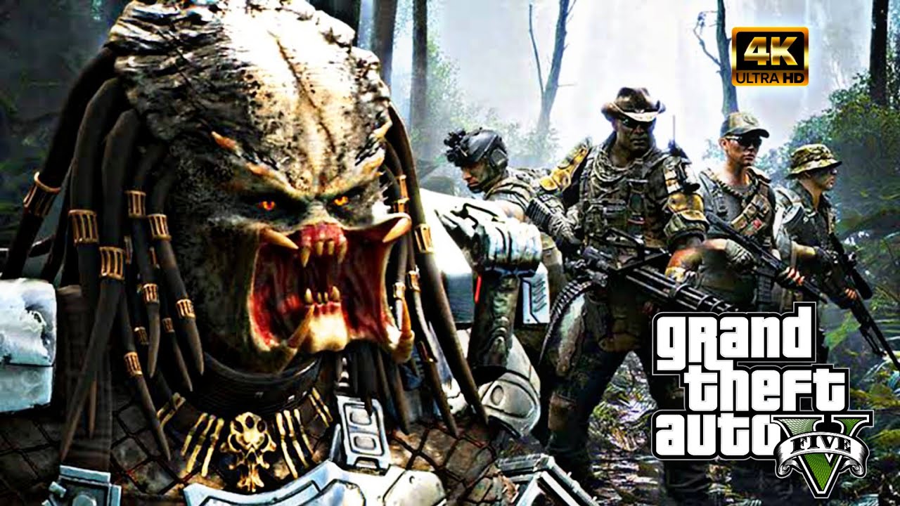 GTA 5 - Predator Hunting | Short Movie In Cinematic 4k | - YouTube