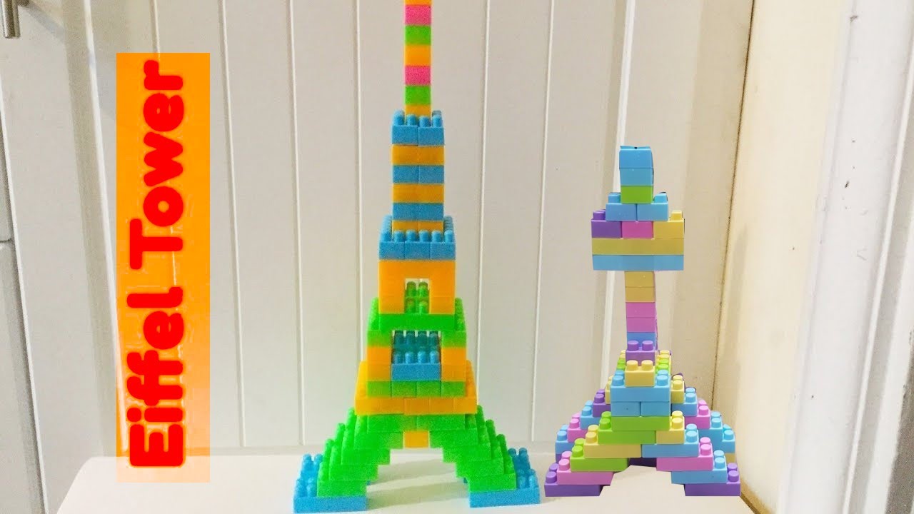 ASMR Eiffel Tower Blocks || ASMR Eiffel Tower Block Relaxation ...