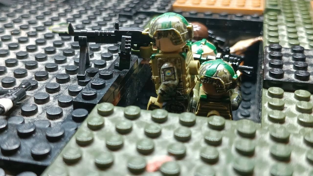Lego War in Ukraine | battle in trenches - YouTube