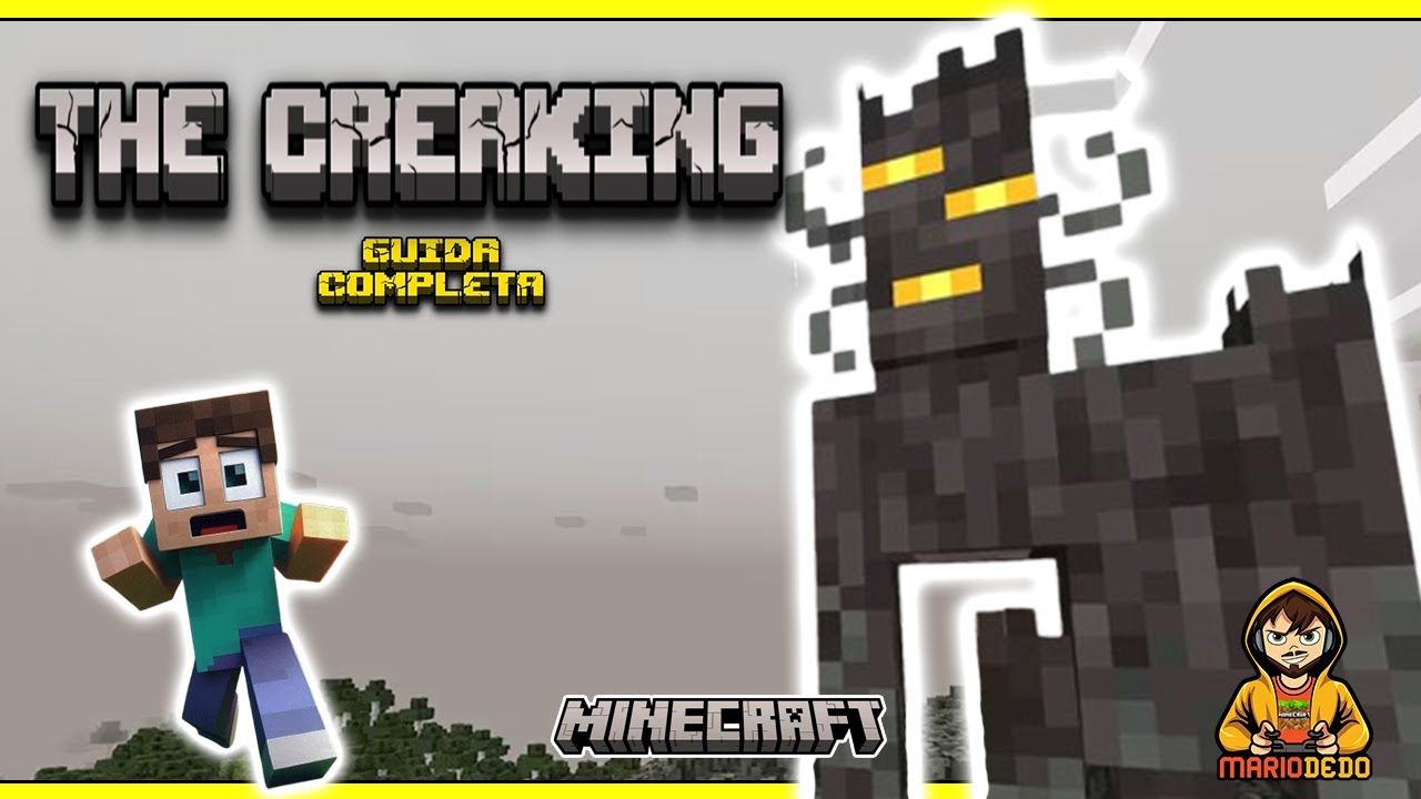 Il Creaking Minecraft 🌴🌜🩷- Lo scricchiolio Minecraft - Snapshot 24w40a - Nuovo Mob Minecraft ...