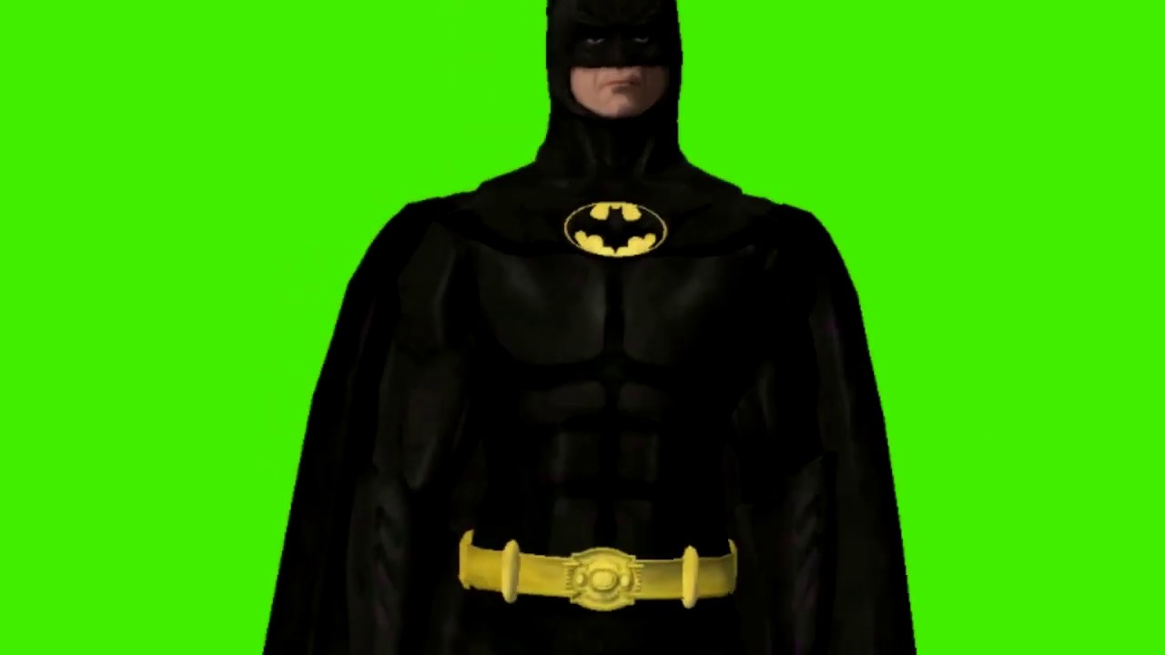 Green Screen Batman Returns Batman Version 2 Part 1 - YouTube