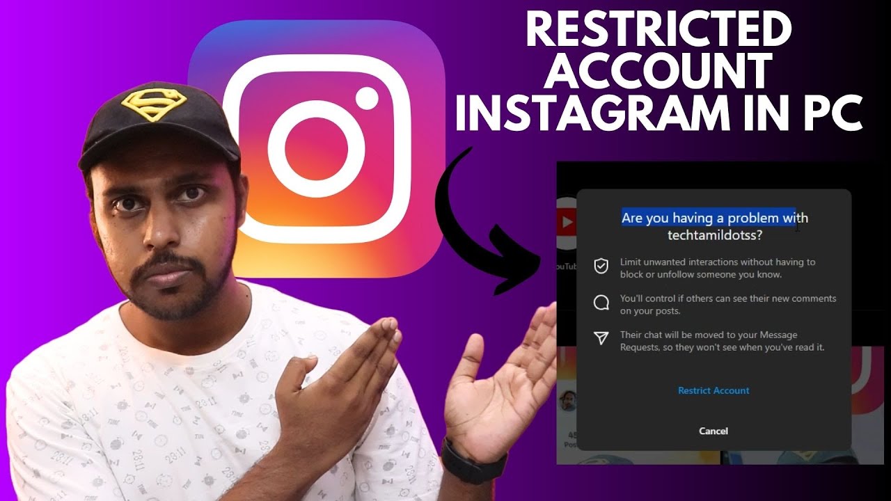 Restricted account instagram in pc | how to restrict someone on ...