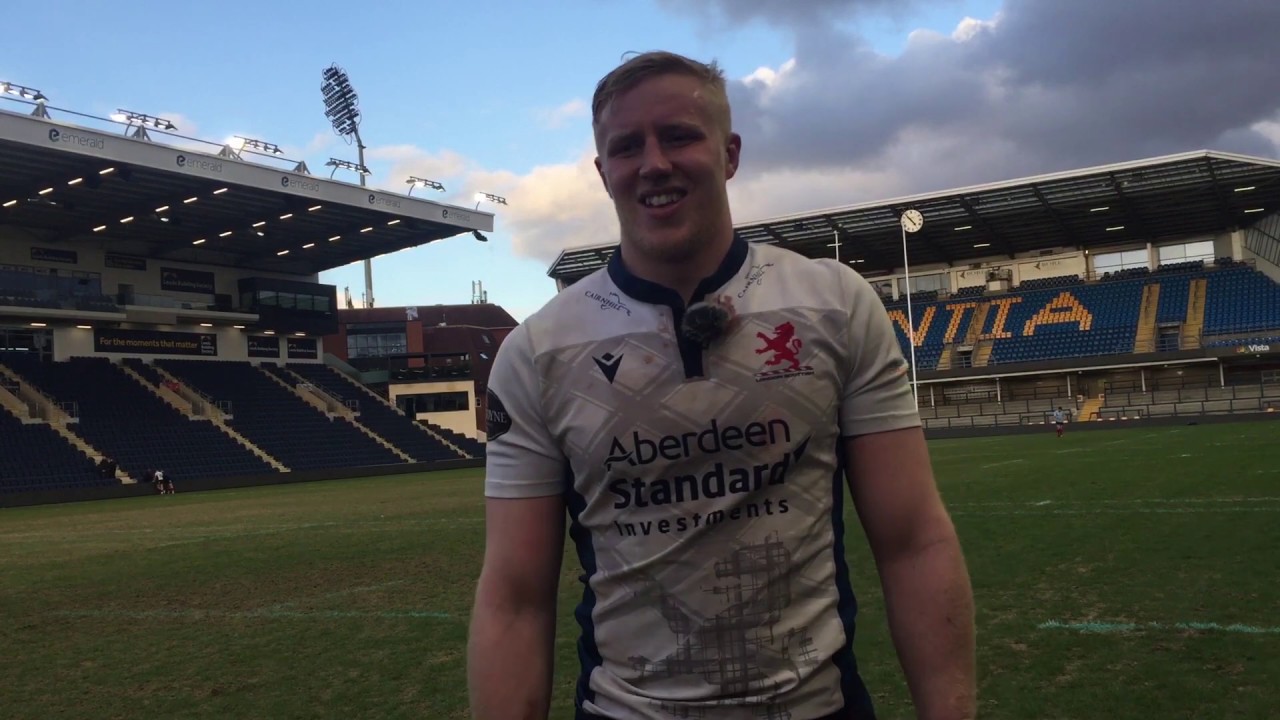 Post match interview with Luke Frost - YouTube