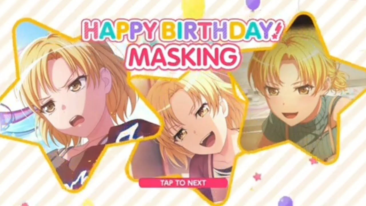 HAPPY BIRTHDAY MASUKI!!!!!BanG Dream! - Masuki Satou Special & Precious ...