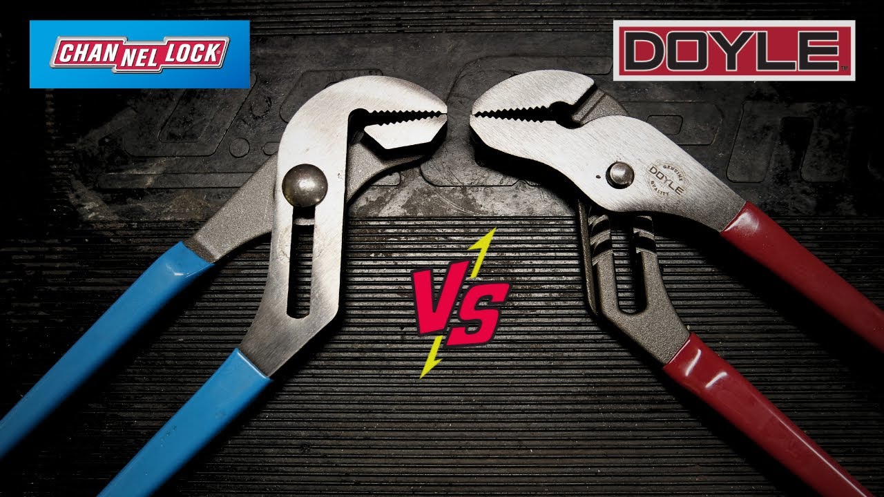 CHANNELLOCK 430 10" Tongue + Groove Pliers vs Harbor Freight Clone ...
