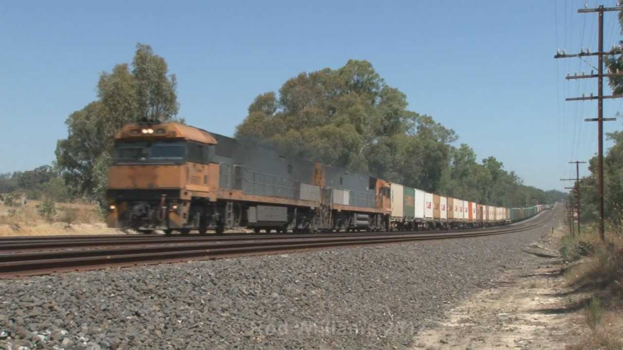 Superfreighters : High speed freight : Australian trains and railroads ...