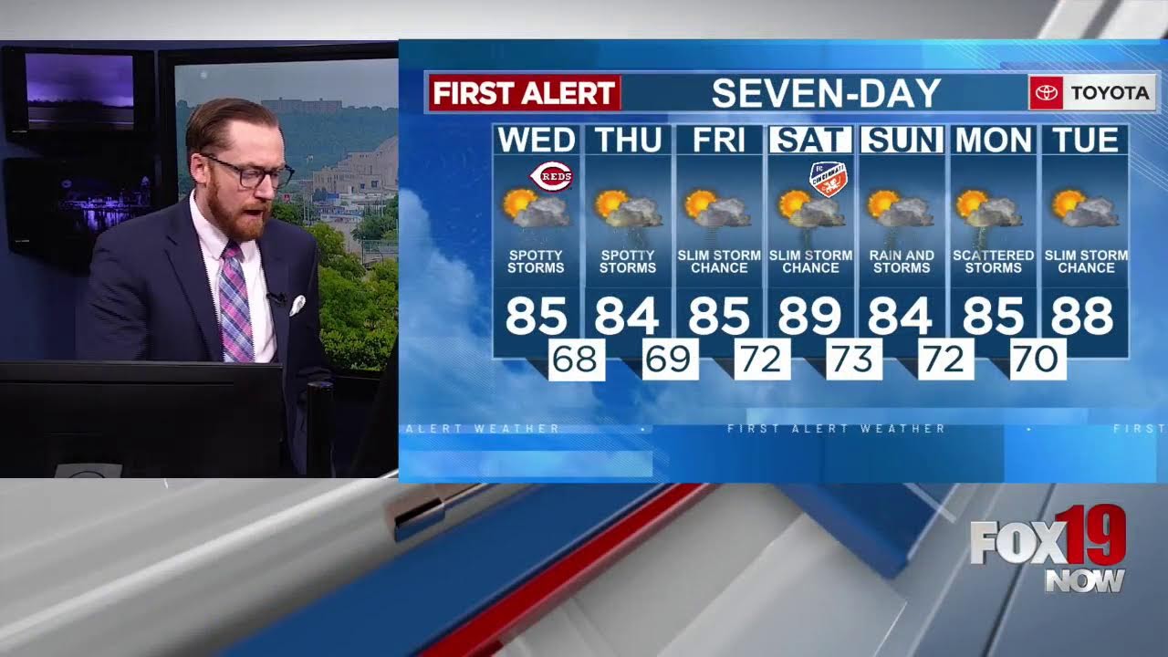 Wednesday NOON Live FIRST ALERT Weather Show - YouTube