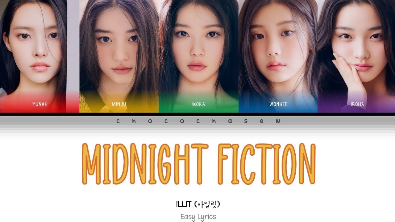 ILLIT (아일릿) "Midnight Fiction" Color Coded Lyrics | Easy - YouTube