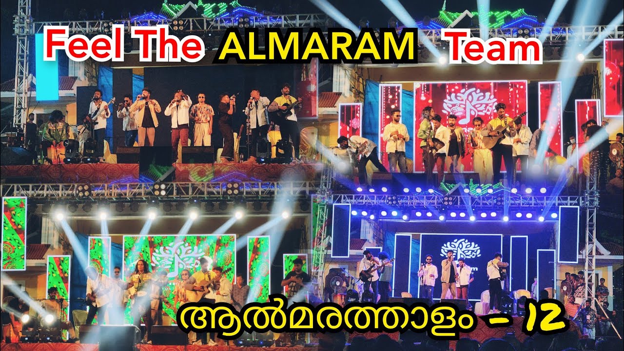 Feel the Songs of Team ALMARAM | ആൽമരത്താളം -12 | #almarammusicband ...