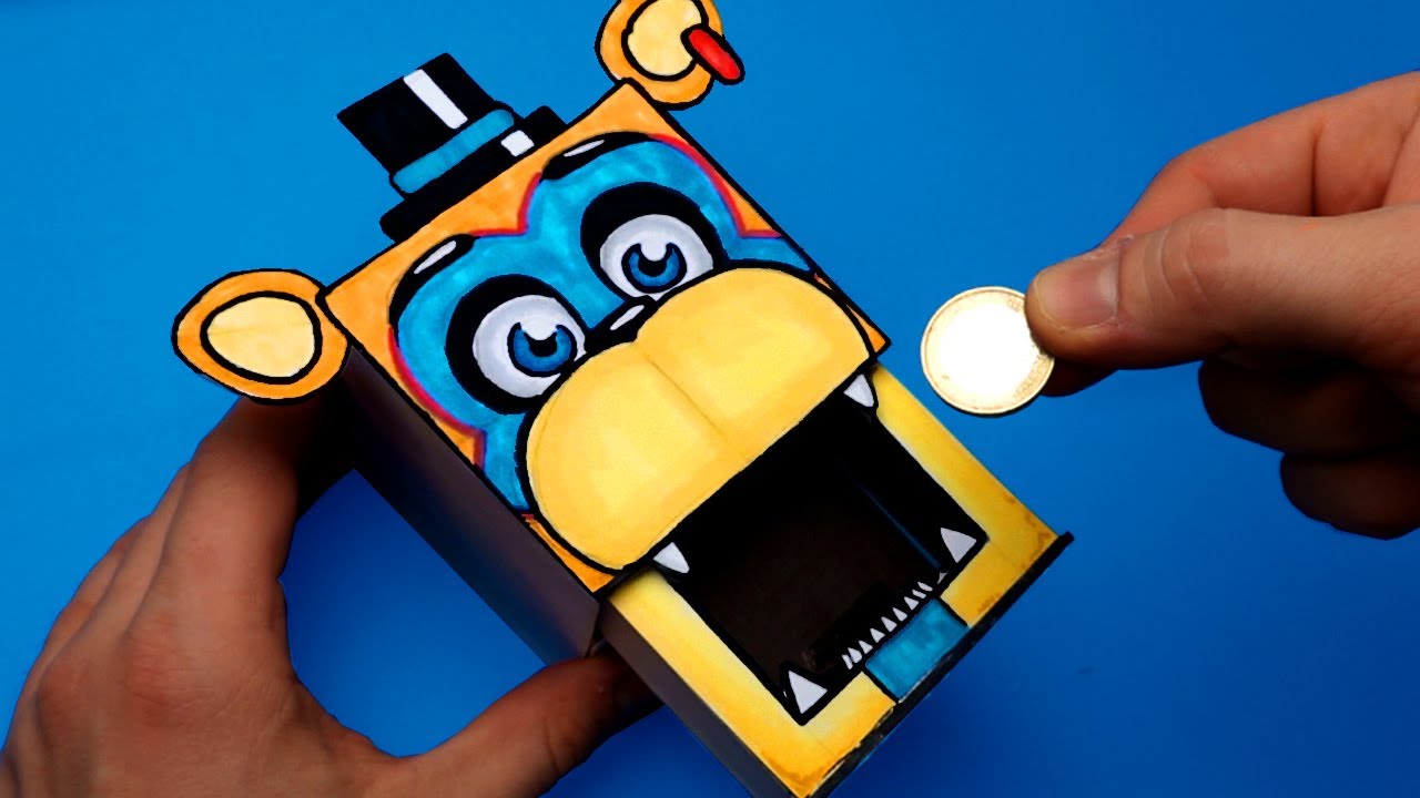5 FREDDY (FIVE NIGHTS AT FREDDY'S) ARTS & PAPER CRAFTS for FANS - YouTube