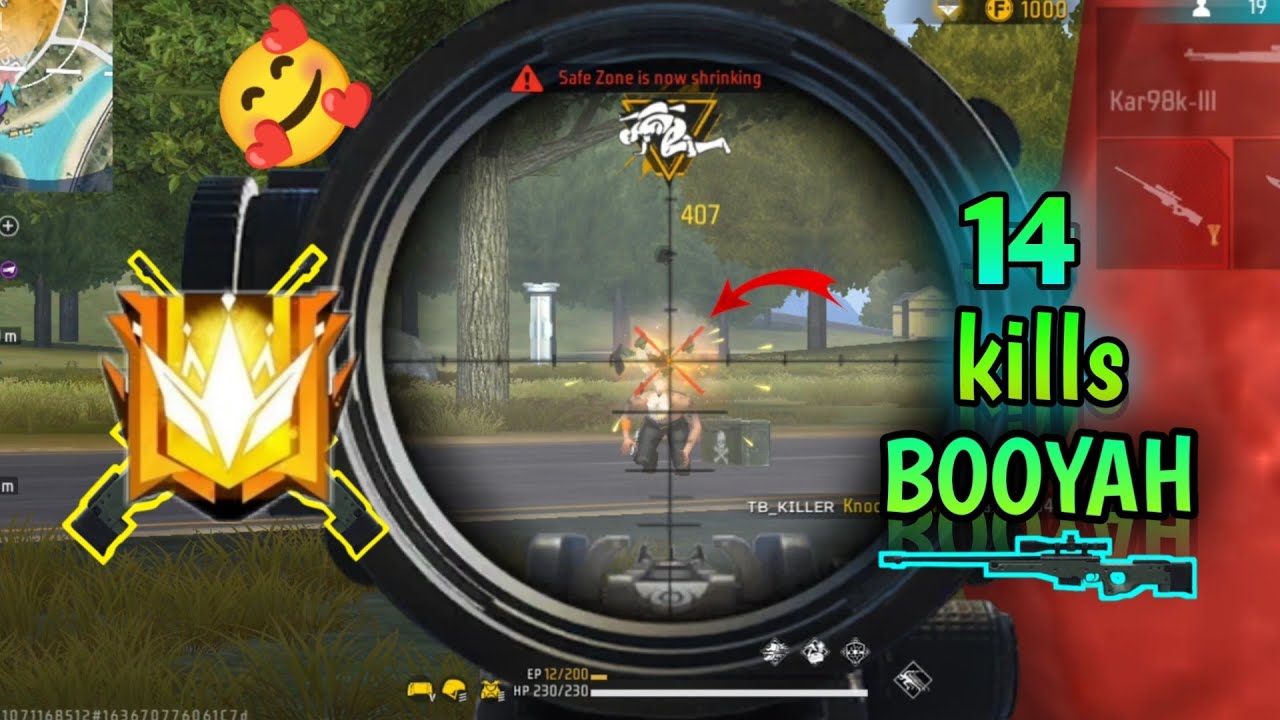 God level gameplay😱 with AWM🥰 BR Ranked match 🖥 with snipers😎 - YouTube