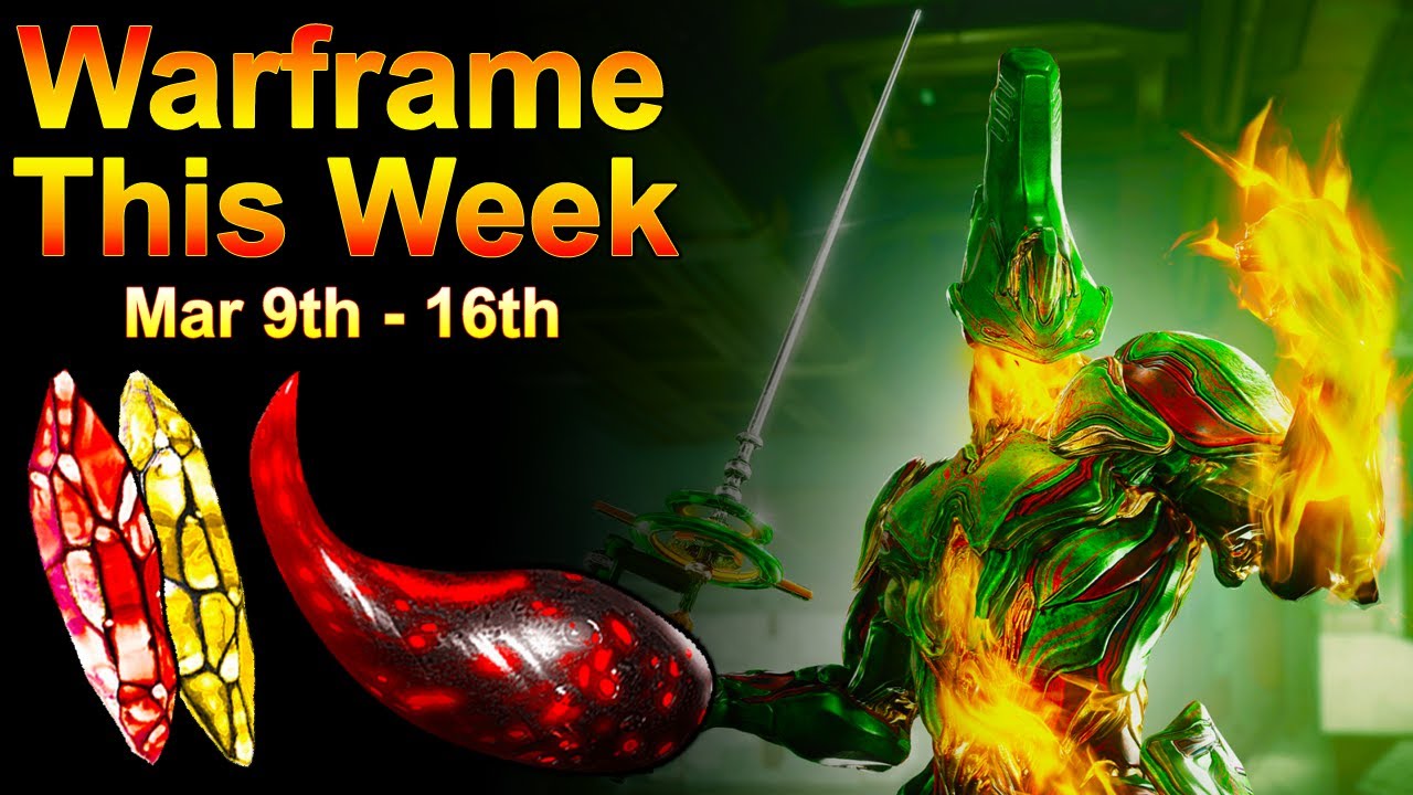 FREE Color Palette 12 Year Anniversary Nidus & Saryn Prime Resurgence ...