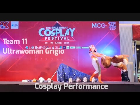 The Mall korat Cosplay Festival 2025 Team 11 Ultrawoman Grigio 20 April 2025