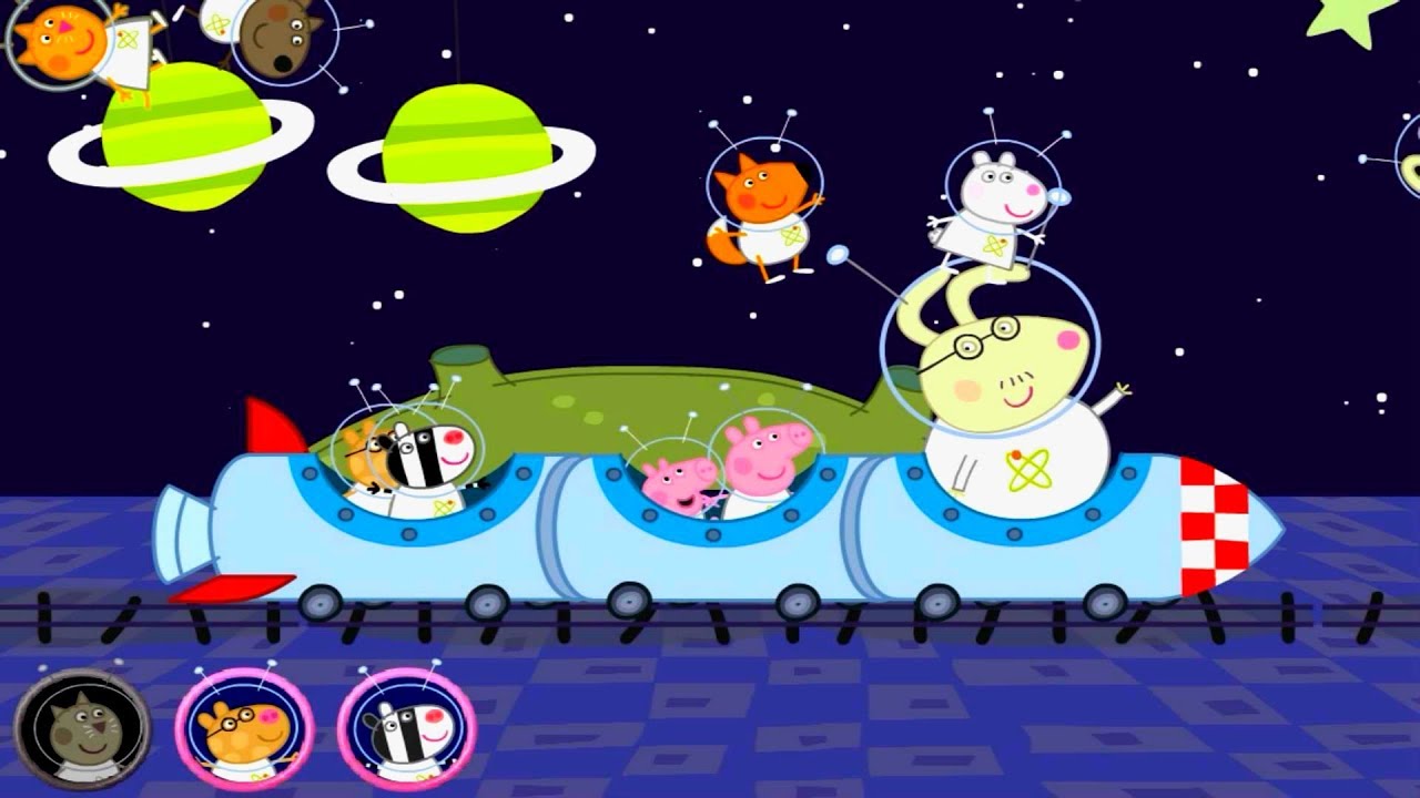 PEPPA PIG SPACE GAME | Happy Kids Games and Tv | Youtube - YouTube