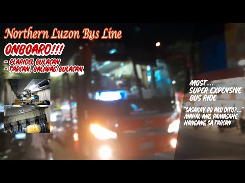 ONBOARD BUS RIDE Northern Luzon Bus Line. 2143 (Higer U-Tour ...