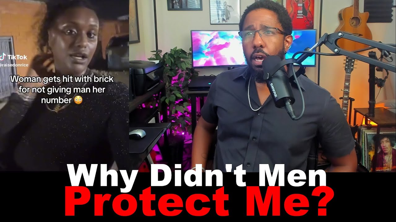 Woman Hit With Brick Wonders Why Men Didn't PROTECT Her! - YouTube