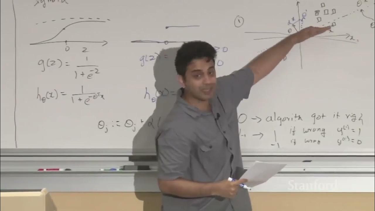 [ Tiếng Việt ] Lecture 4 - Perceptron & Generalized Linear Model | Stanford CS229: Machine ...