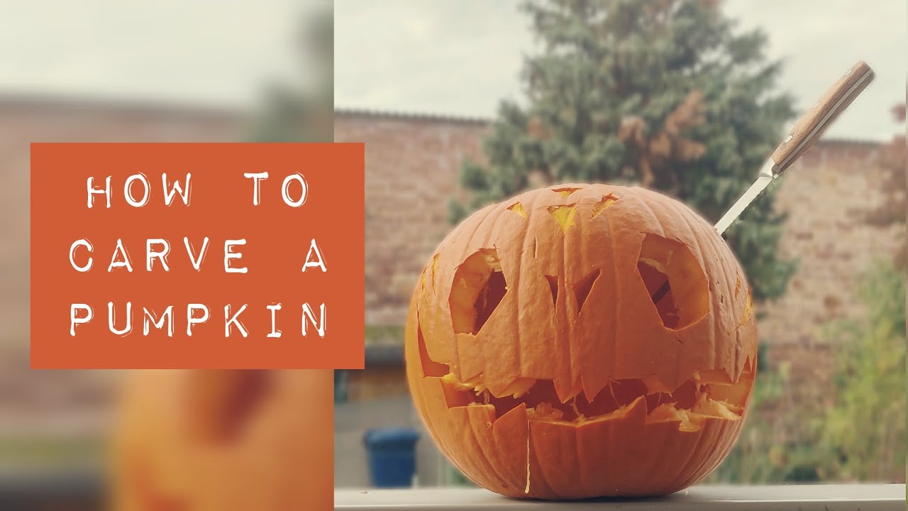 Pumpkin Carving Tutorial - YouTube