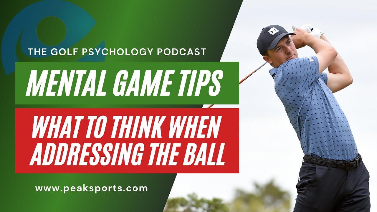 The Preshot Routine in Golf: What to Think When Over the Ball - YouTube