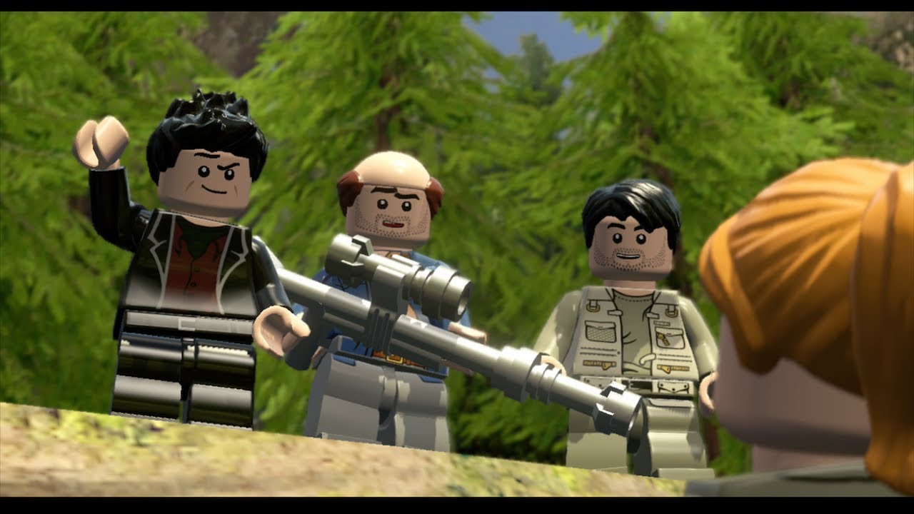 LEGO Jurassic World Walkthrough - Finding Sarah - YouTube