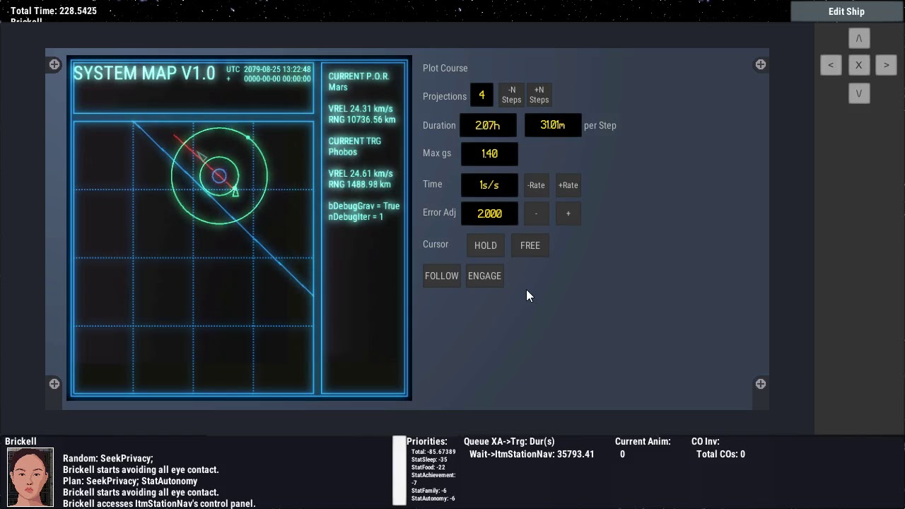 NEO Scavenger Space Prototype Course Plotting - YouTube