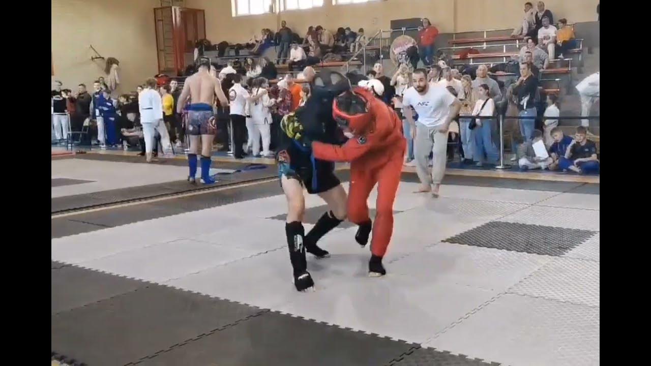 Dominik Przybyło - CJJ Full Contact - 66kg International Cracov Combat Ju Jutsu Cup - YouTube